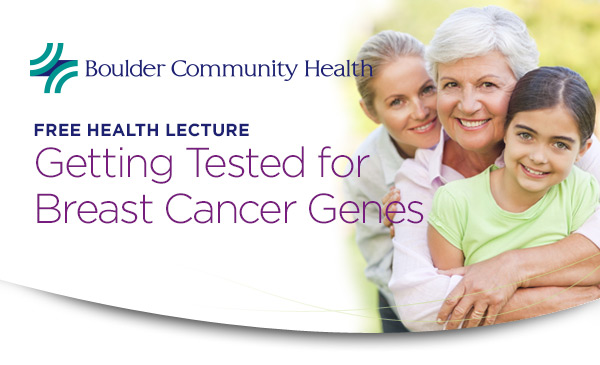 Boulder Community Health Lecture