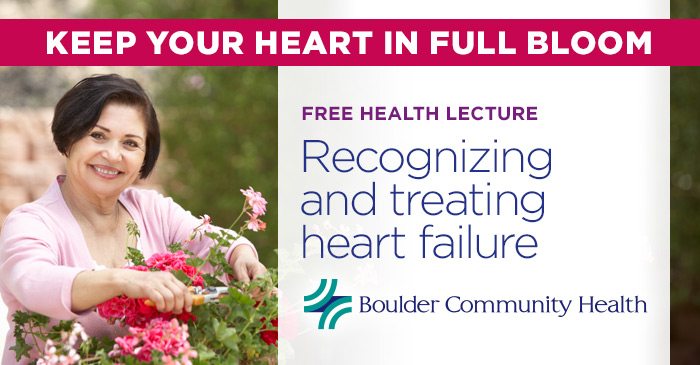 Boulder Community Health Lecture